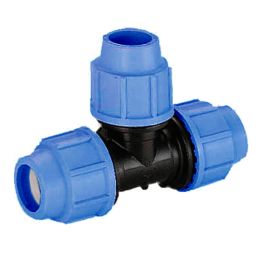 Compression 90° Tee - 25mm x 25mm x 25mm