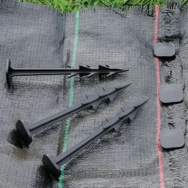 160mm (6") Square Head Ground Cover Pegs - Box of 2000