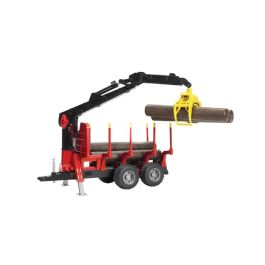 Bruder Logging Trailer with Logs