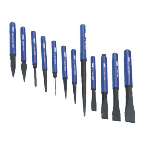 12 Piece Chisel & Punch Set